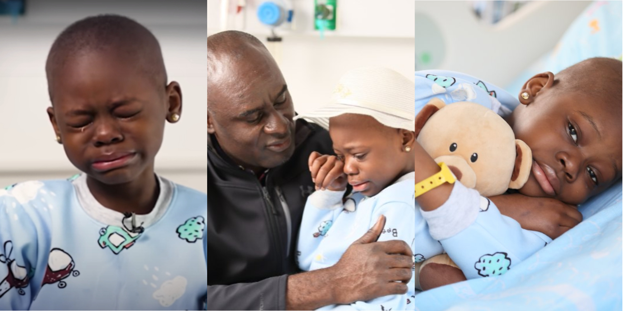 "The Doctor just told daddy that cancer has spread all over my body ...
